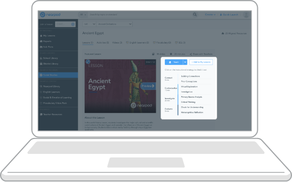 Nearpod's Social Studies K-12 Program